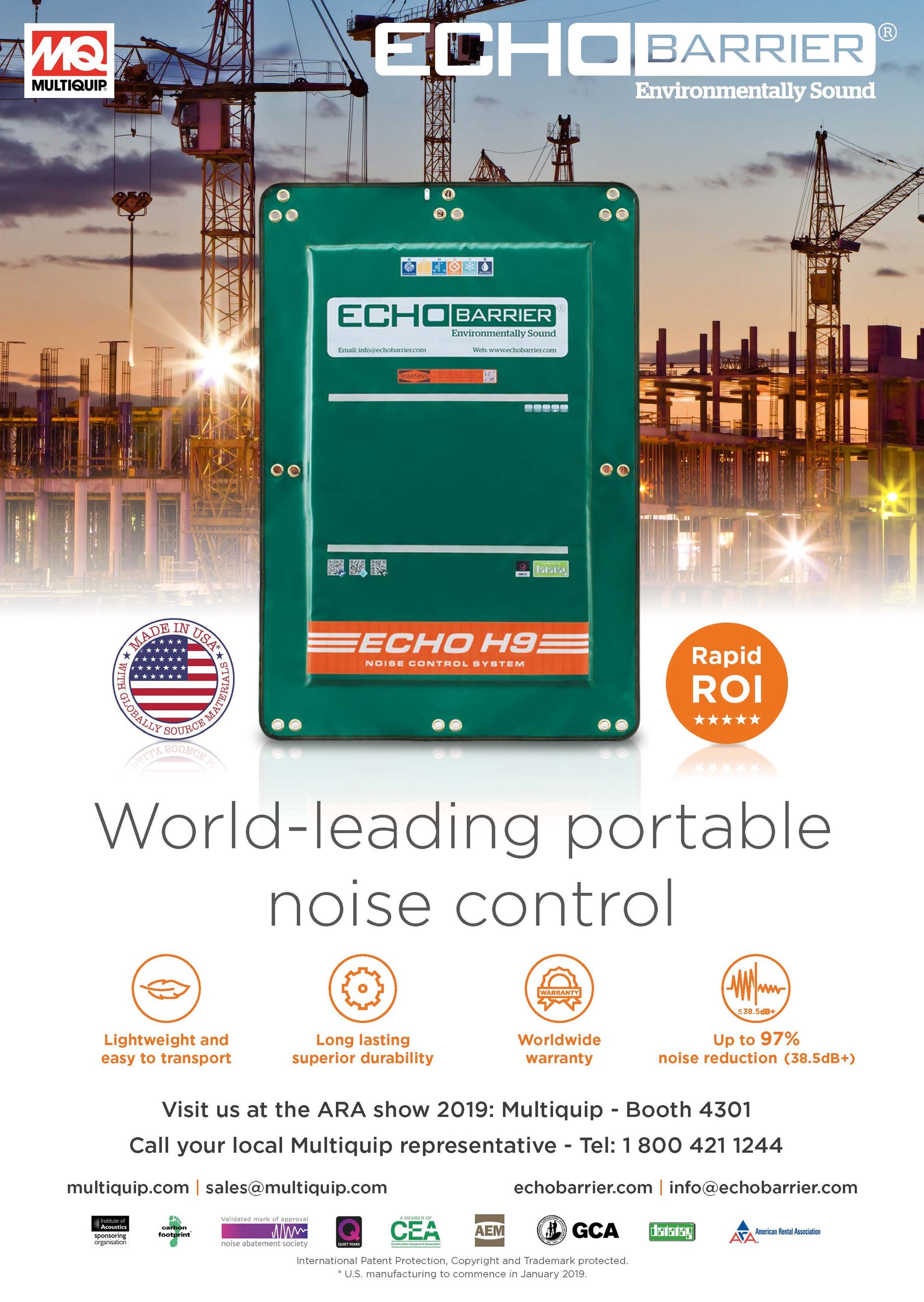 Echo Barrier At The ARA Rental Trade Show 2019