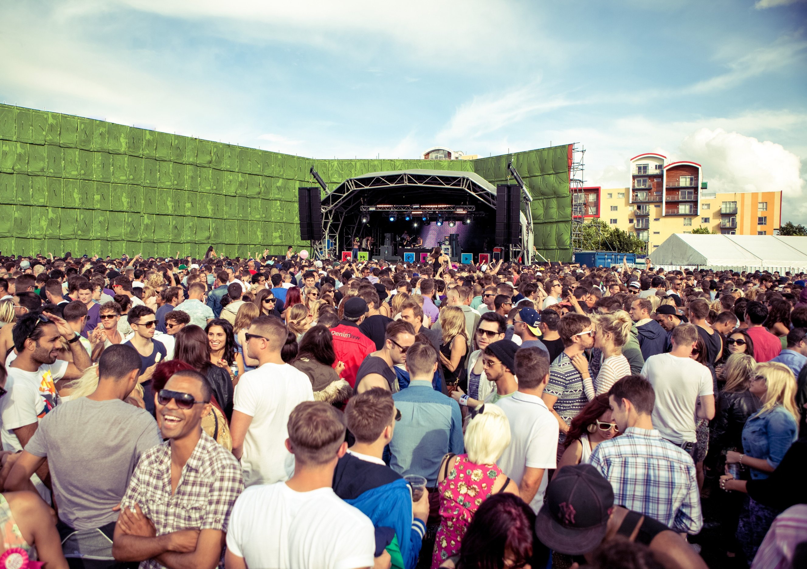 Event Noise Management (Try A Temporary Sound Wall)